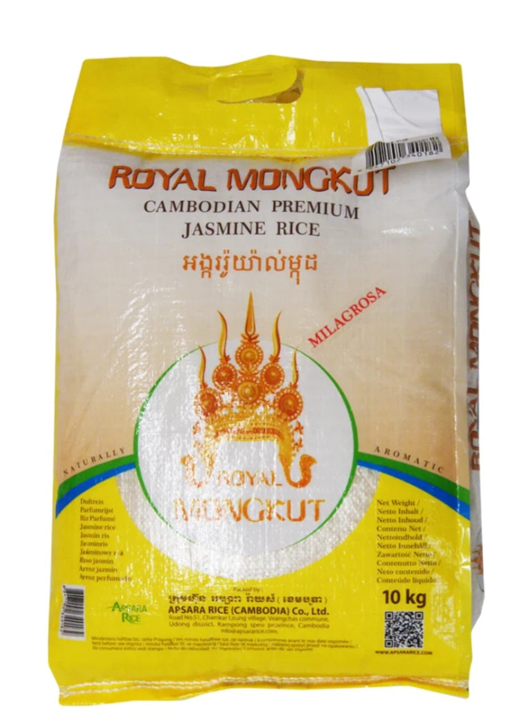 Arroz Jasmine 10kg - Royal Mongkut – SILVAS - A Nossa Loja